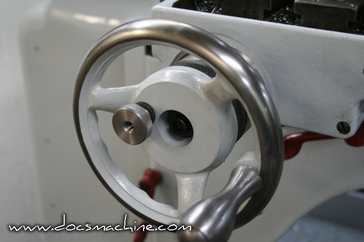 Nichols Handwheel - how does the dial lock